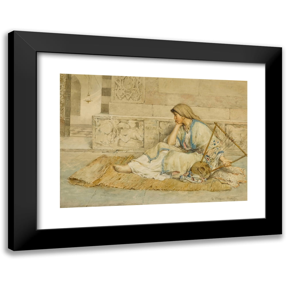 Clelia Bompiani-Battaglia 18x14 Black Modern Framed Museum Art Print ...