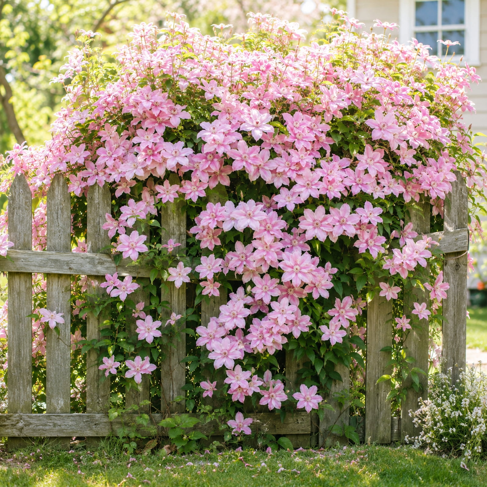 Clematis Vine Planting-Potted-Easy to Grow – Garden & Home Decoration ...