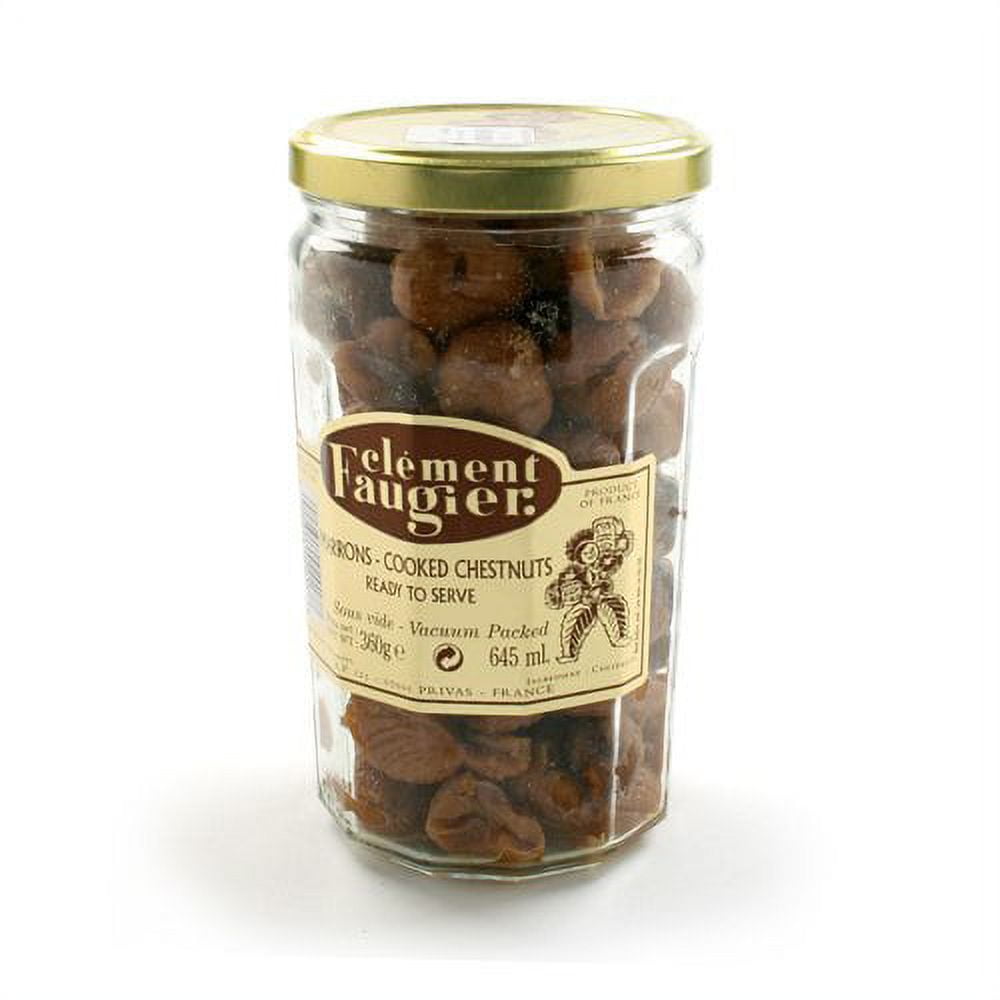 Clement Faugier Whole roasted chestnuts, jar 360g (12.7 oz) - Walmart.com