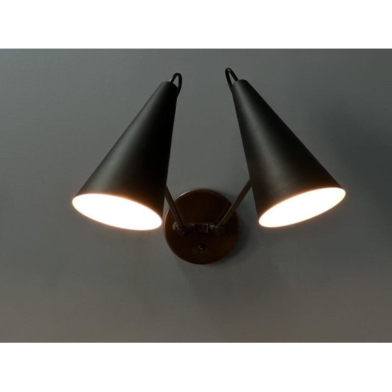 Clemente Double Sconce Adjustable | Mid Century Sconce Modern Kitchen ...