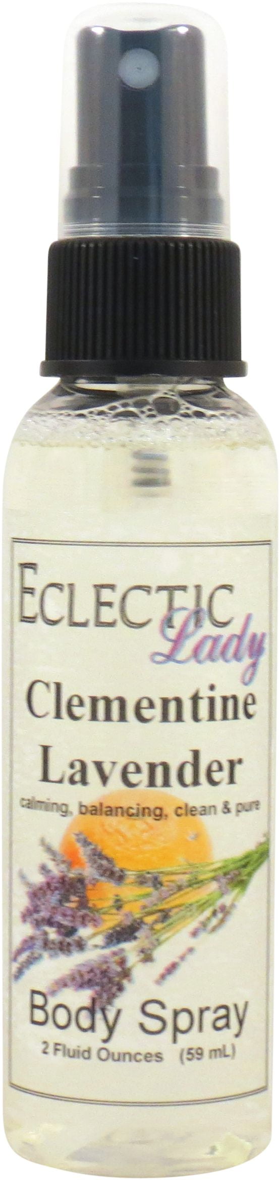 Clementine Lavender Body Spray, Eclectic Lady, Hydrating Mist, Unisex ...
