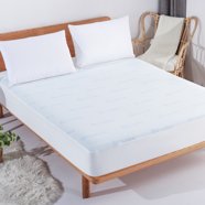JML Queen Waterproof Mattress Protector,Quilted Fitted Mattress Pad ...