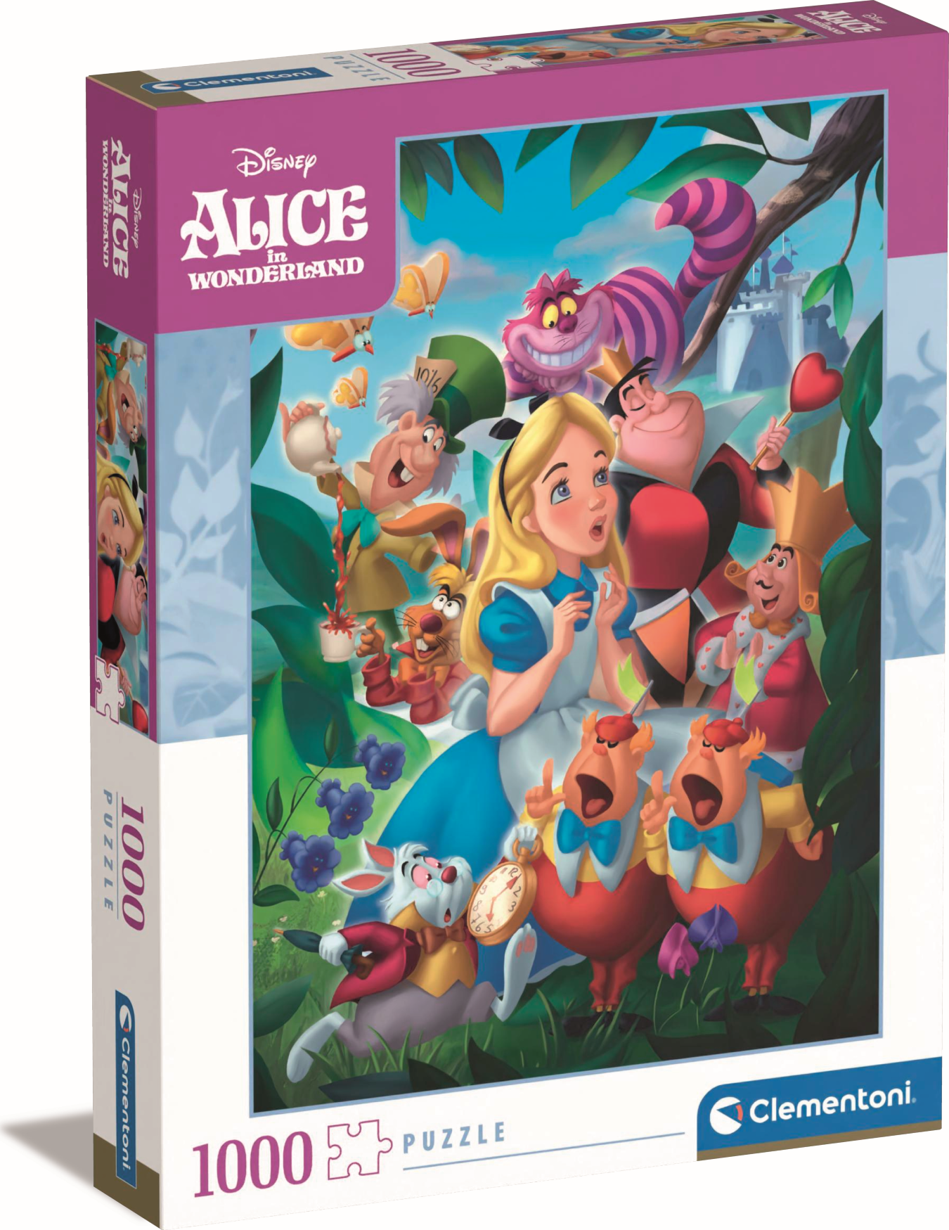 Clementoni 39673 - Disney Alice in Wonderland - 1000 Pc Jigsaw Puzzle ...
