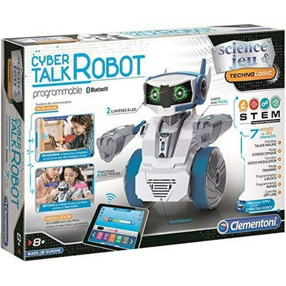 Clementoni - Cyber Talk Robot Programmable (FR) - Walmart.com