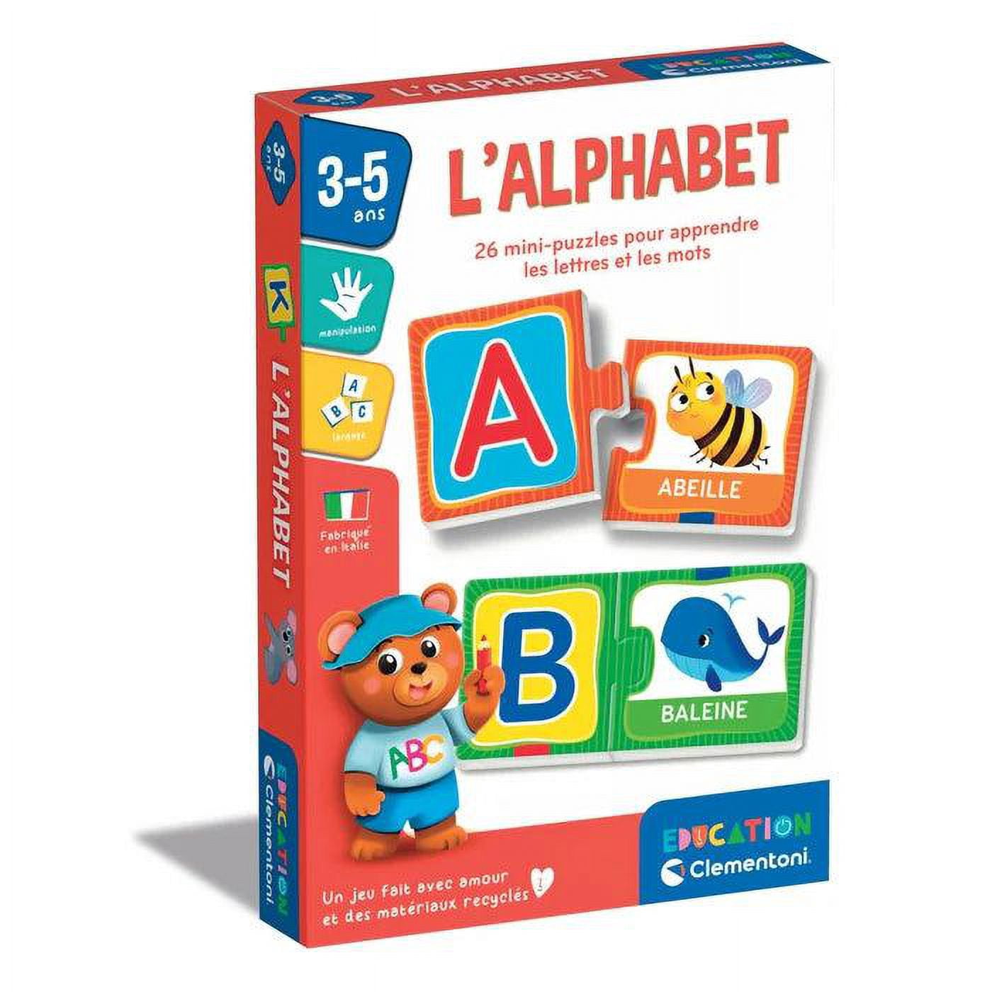 Clementoni - Education: L'Alphabet (FR) - Walmart.com