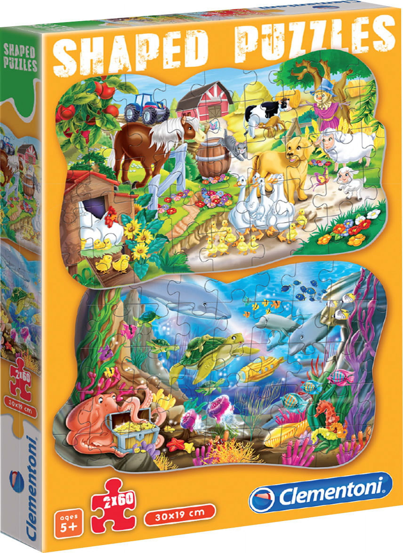 Clementoni Funny Animals Jigsaw Puzzle - Walmart.com