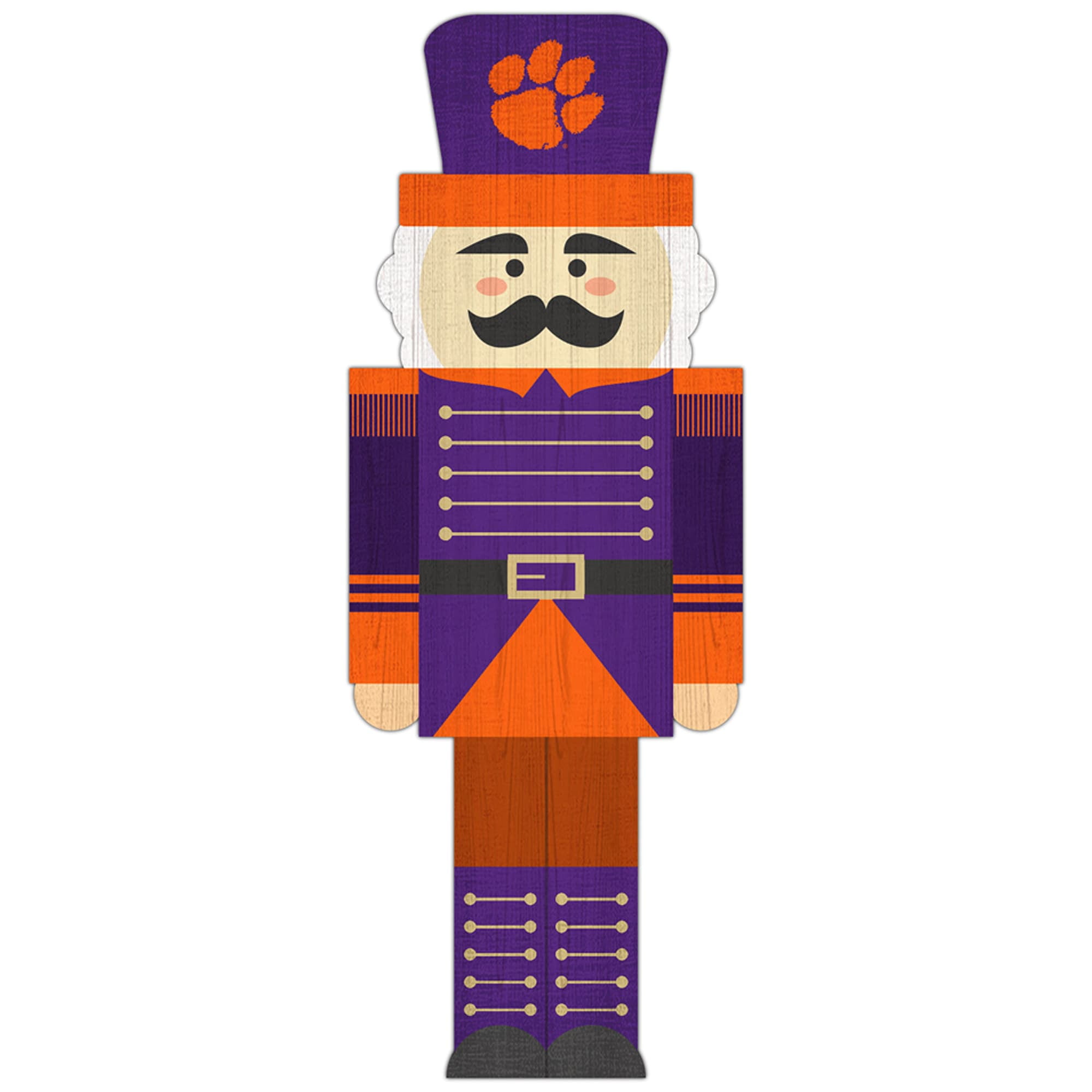 Clemson Tigers 31'' Nutcracker Leaner - Walmart.com