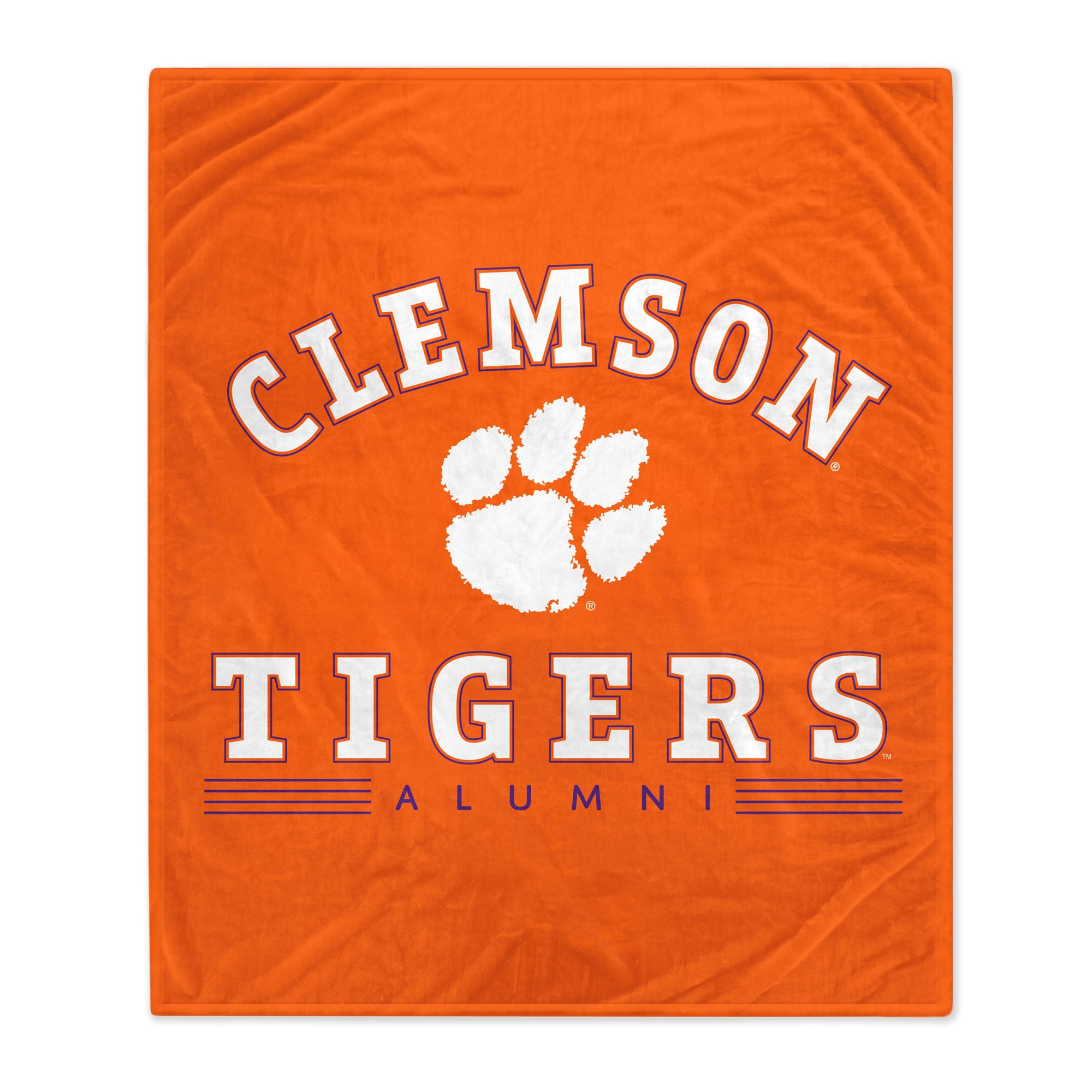 Clemson Tigers 60'' x 70'' Alumni Fleece Blanket - Walmart.com