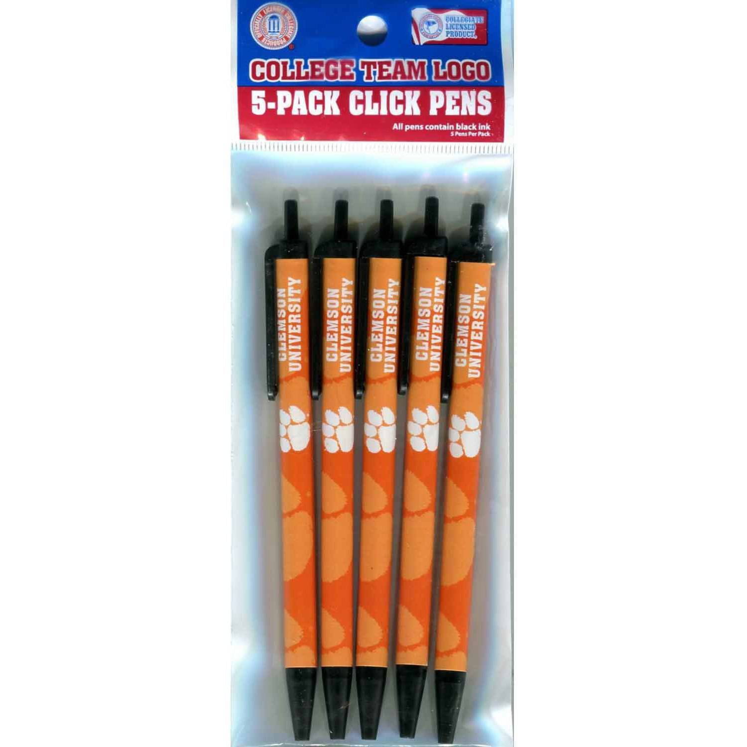 Clemson Tigers Clemson 5-pack Pens - Walmart.com