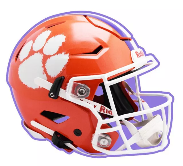 Clemson Tigers Helmet Sticker Baseball Sticker, Football Sticker ...