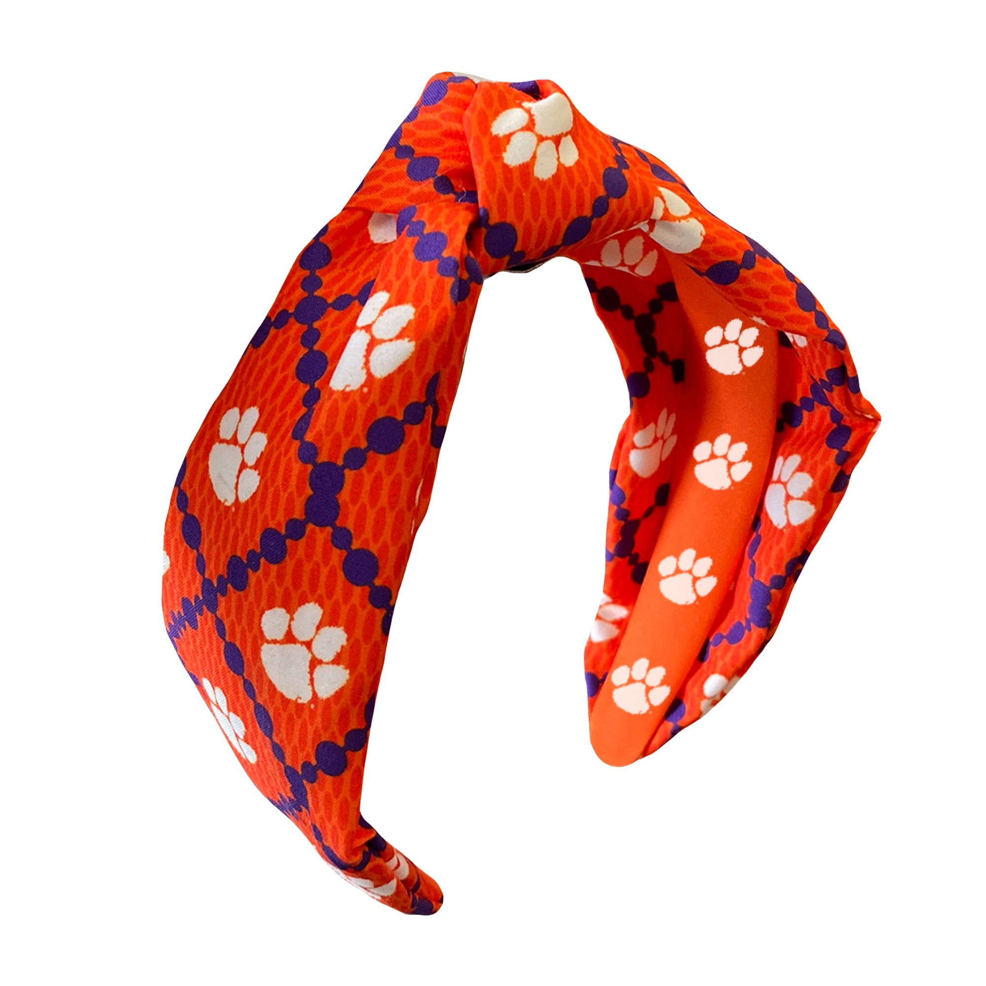 Clemson Tigers Lindsay Cape Cod Knot Headband - Walmart.com