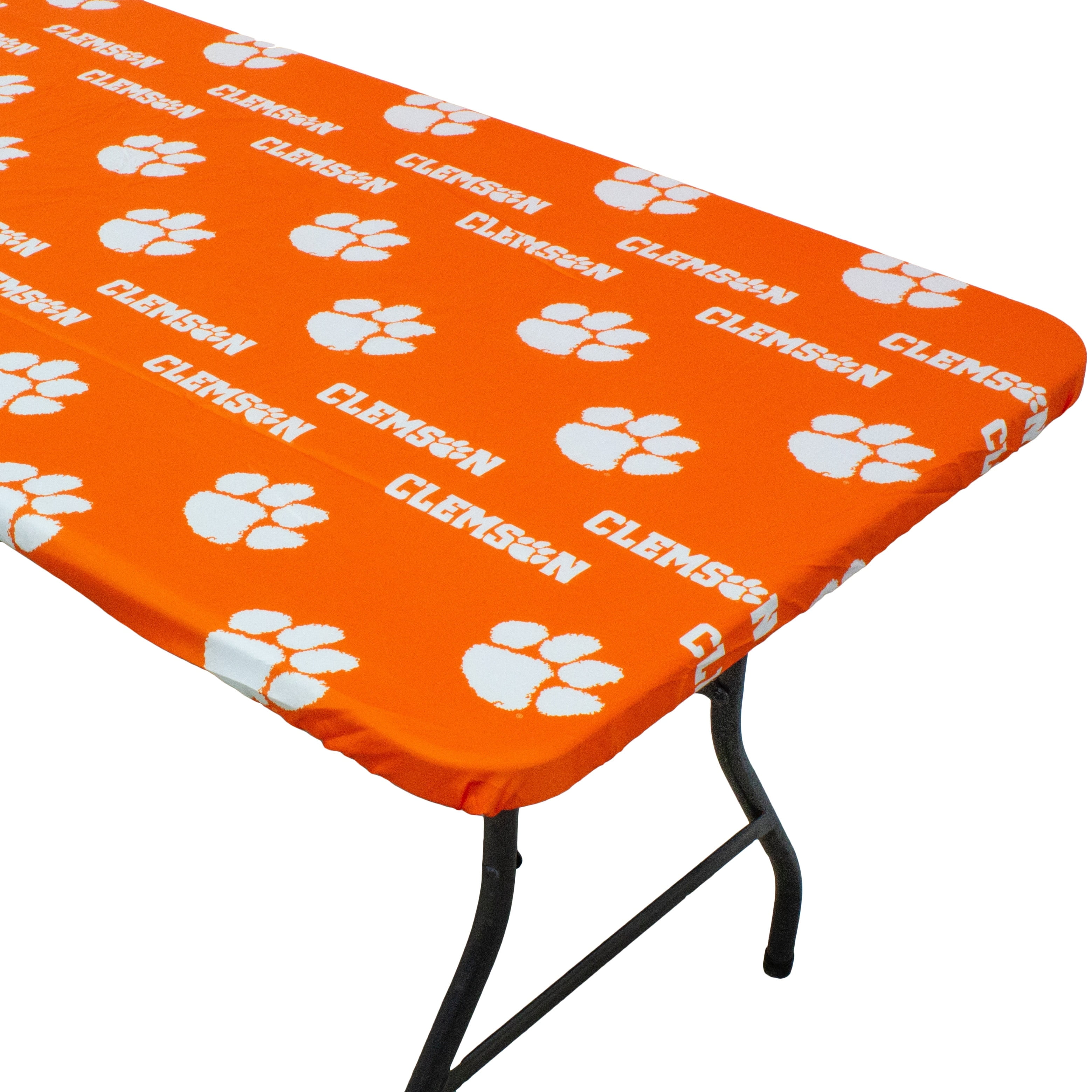 Clemson Tigers Tailgate Fitted Tablecloth - Walmart.com