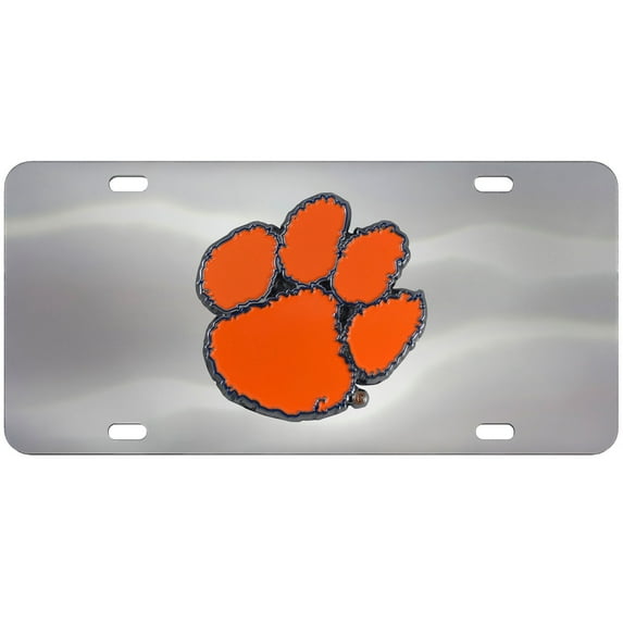 Clemson Tigers Diecast License Plate - Walmart.com