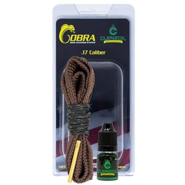 CLENZOIL Field & Range 17 Caliber Cobra Bore Cleaner | Gun Barrel Snake ...