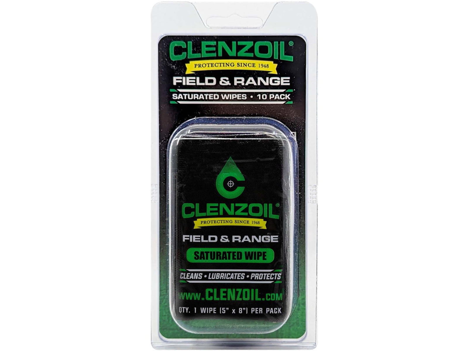 Clenzoil Field & Range Single Wipe Multi-Pack, 10 Wipe Packets ...