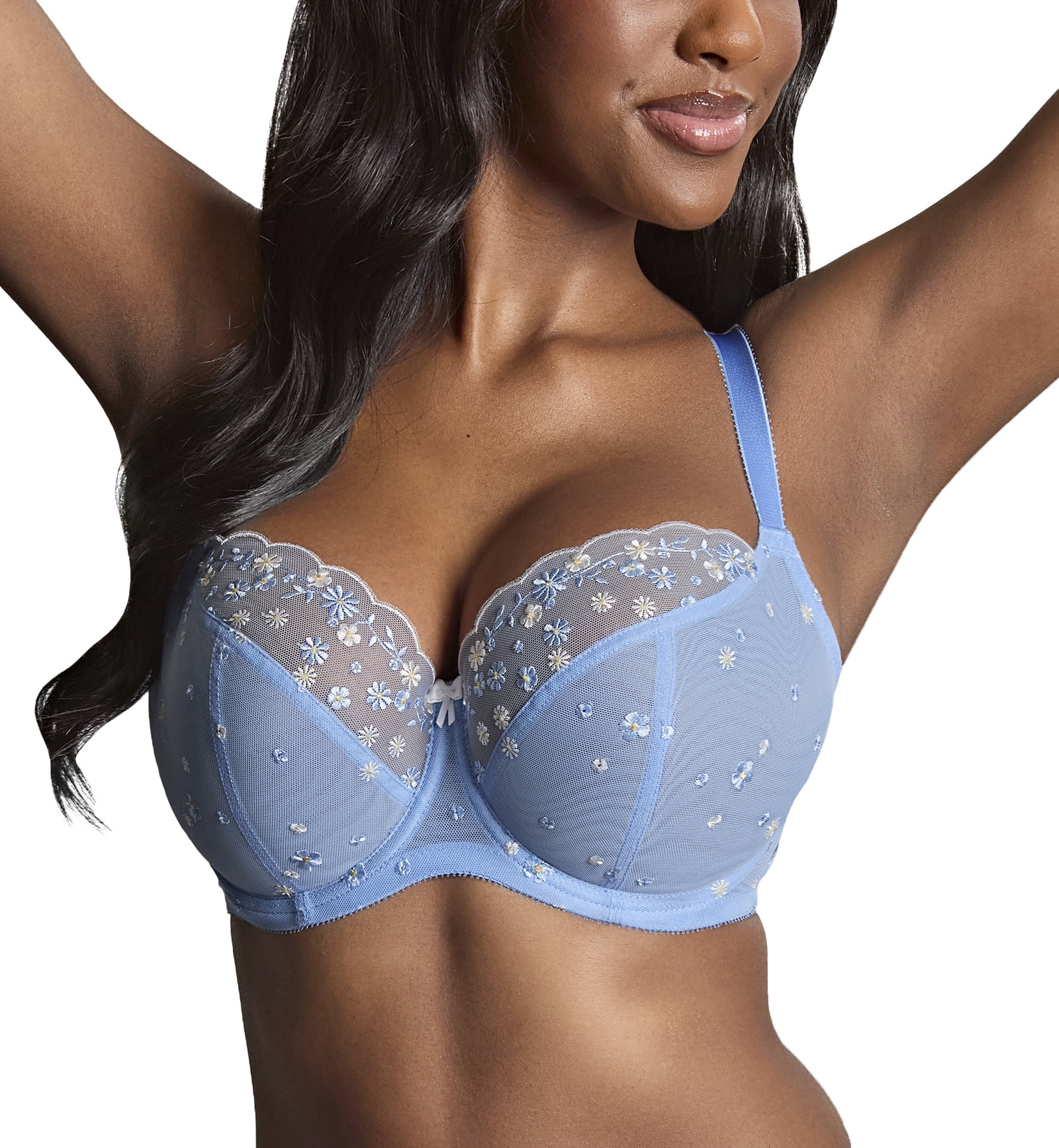 Cleo by Panache Blossom Balconnet Underwire Bra (10581),36GG,Daisy ...