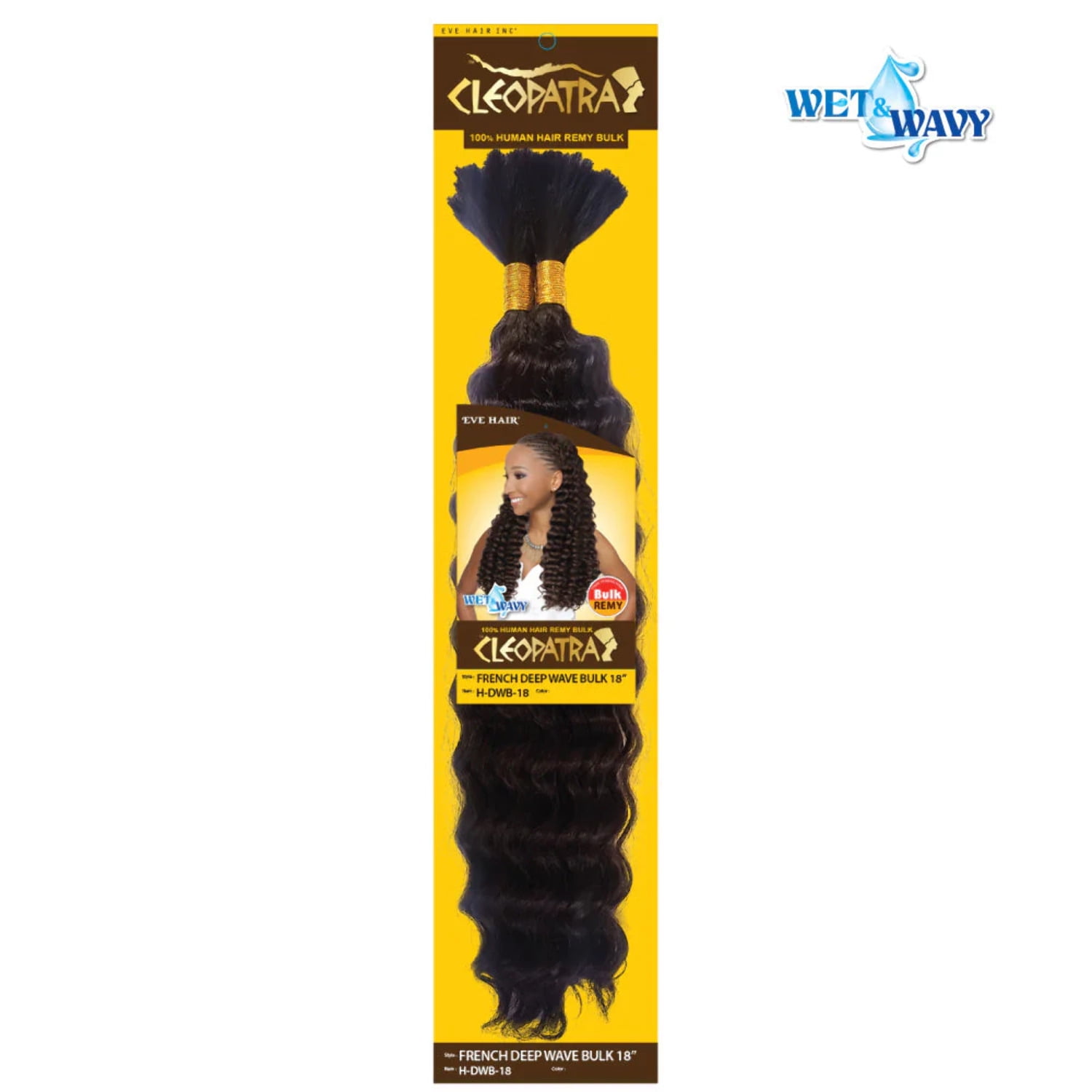 Cleopatra French Deep Wave Bulk 22" - Walmart.com