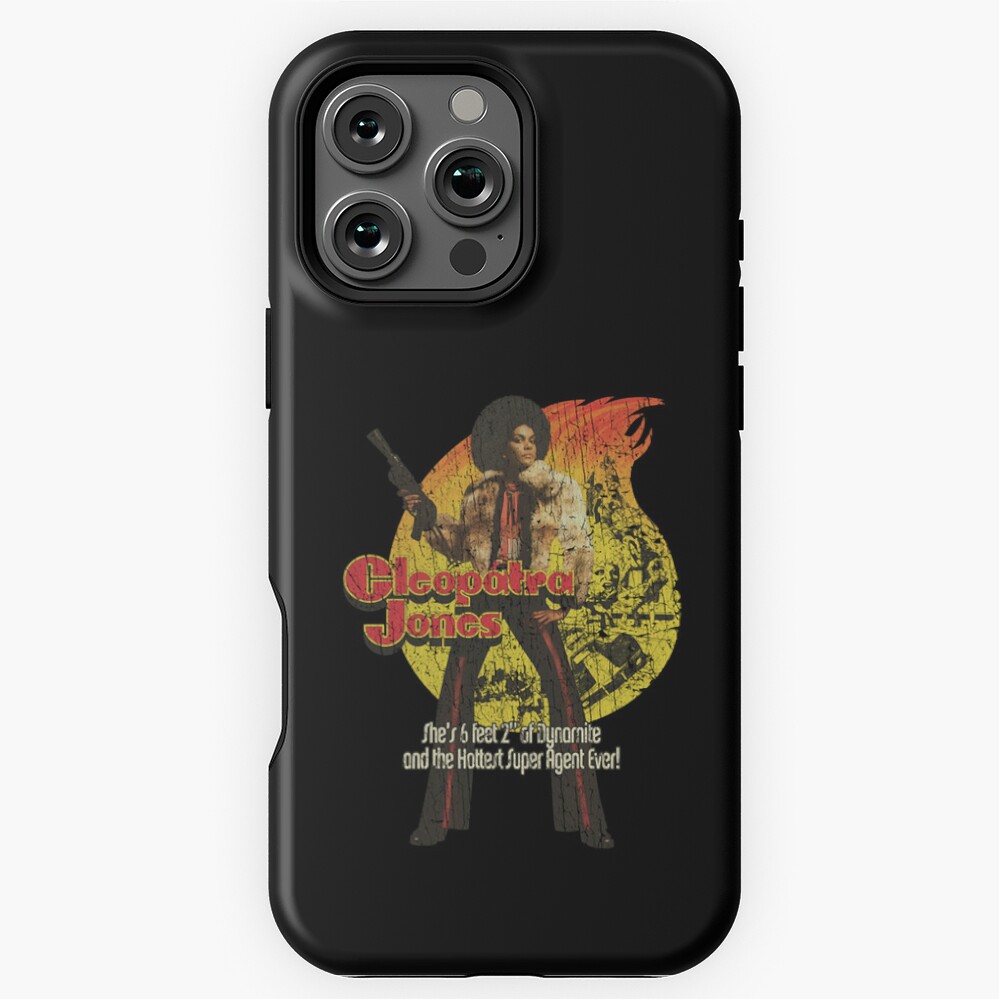 Cleopatra Jones 1973 Blaxploitation Movie Phone Case for iPhone 16 15 ...