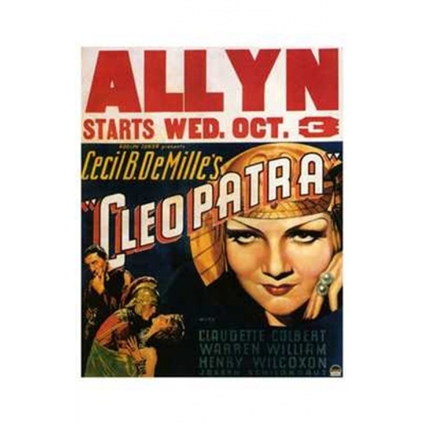 Cleopatra Movie Poster (11 x 17) - Walmart.com