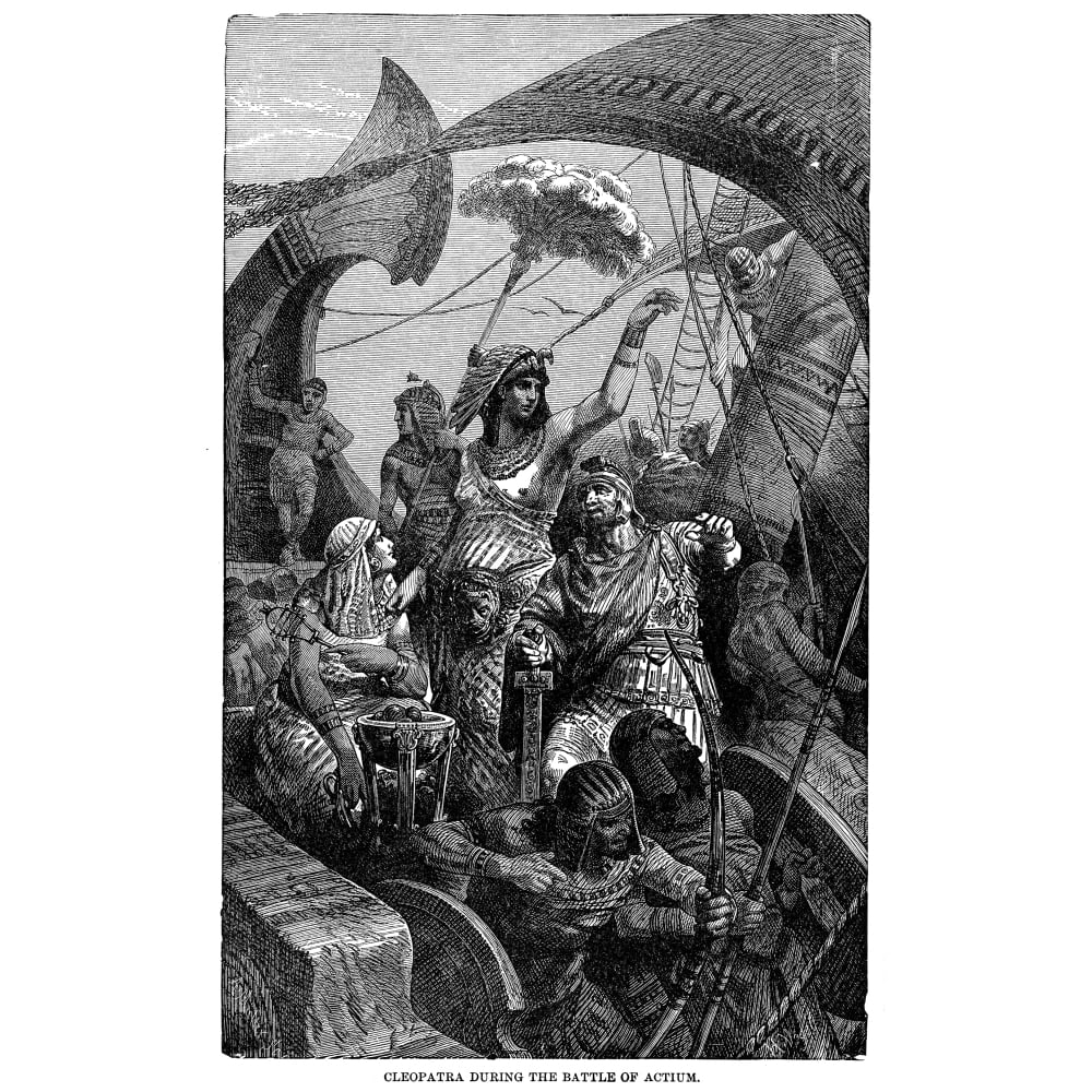 Cleopatra Vii. Nlast Macedonian Queen Of Egypt. Cleopatra During The ...