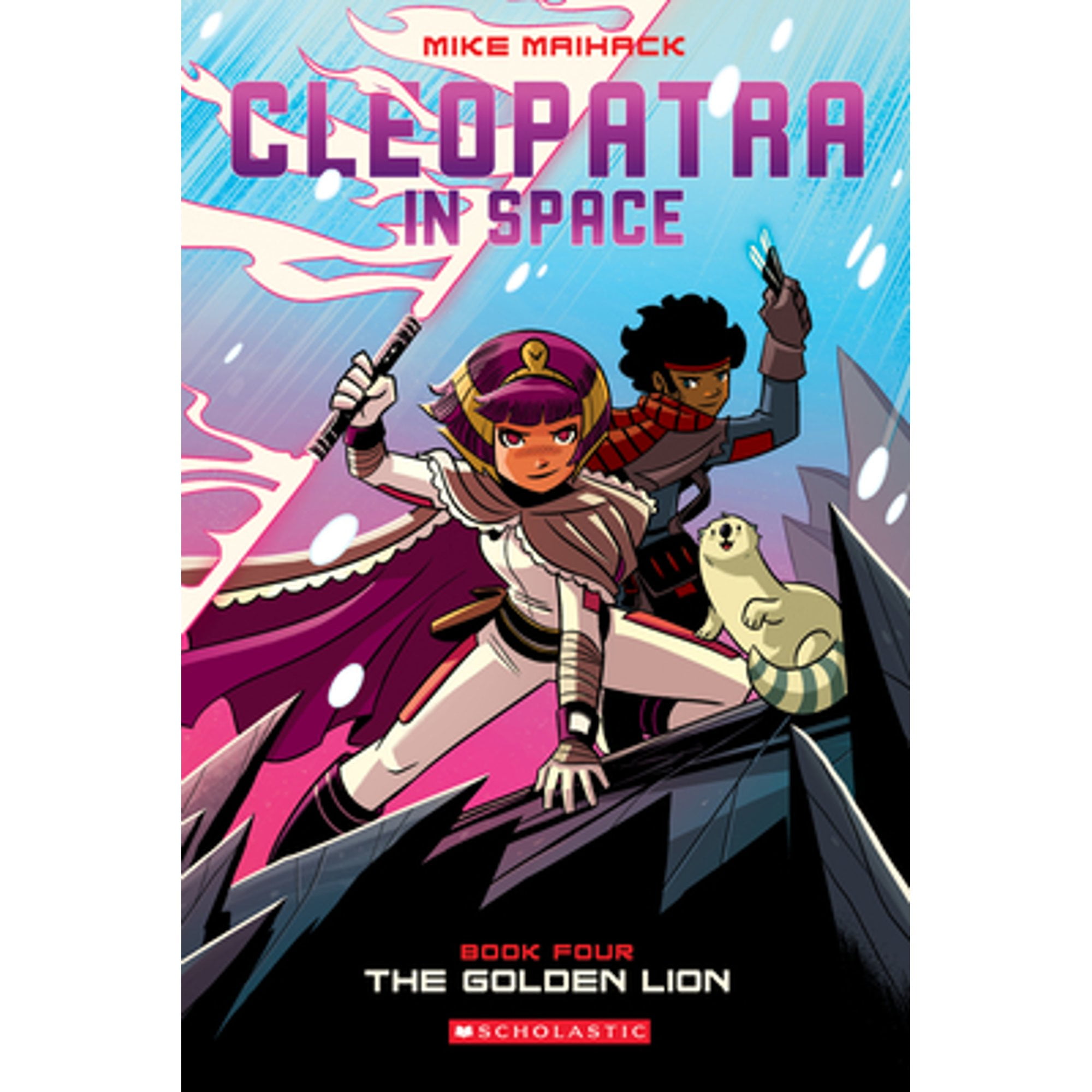 Pre-Owned The Golden Lion: A Graphic Novel (Cleopatra in Space #4 ...
