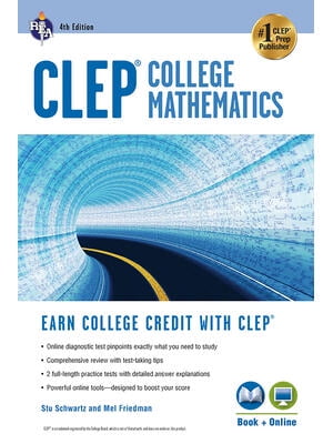 Clep(r) College Mathematics, 4th Ed., Book + Online - Walmart.com