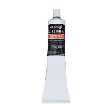 Black Tire Repair Glue,Rubber Strong Adhesive Bonding for Sidewall Gash,Super Glue Rubber Cement ...