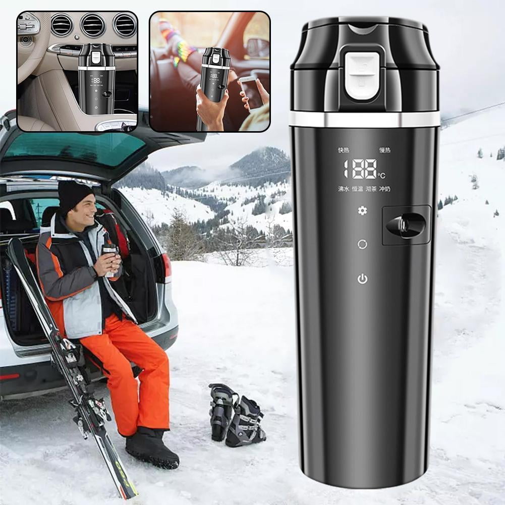 Clerance! 12V24V Car Heating Cup Digital Display Electric Kettle Smart ...