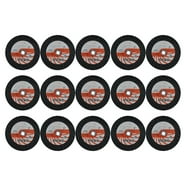TLEEP 6Pcs Strip Discs & Flap Grinding Discs Set 115mm Angle Grinder ...