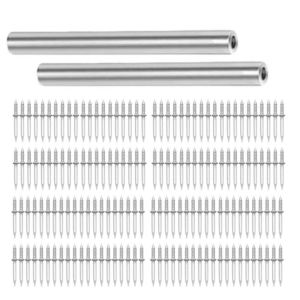 SSKFHGI 100200X DoubleHead Skirting Thread Seamless Nail DoubleHeaded ...