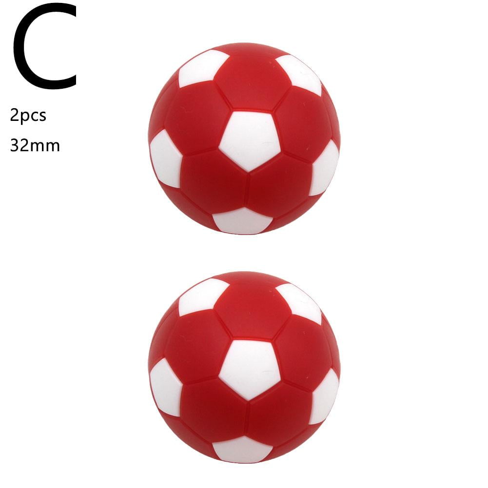 Clerance! 32mm Foot Ball 鲜红White桌上 Football Desk Arrangement 桌面挽你 ...