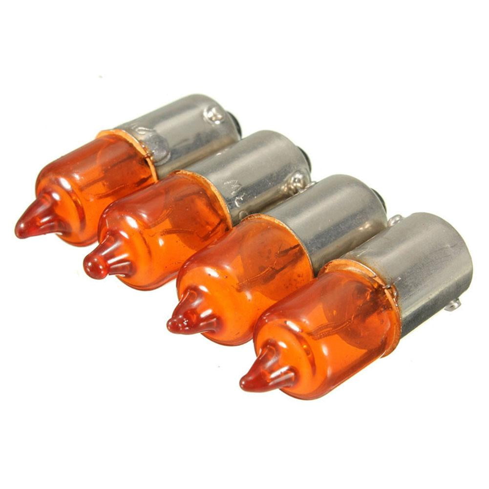 Clerance! 4pcs Universal 12v 21w Amber Car Motorcycle Motorcycle ...