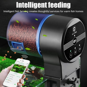 Petbank Automatic Fish Feeder with USB Charger, Fish Feeder Automatic ...