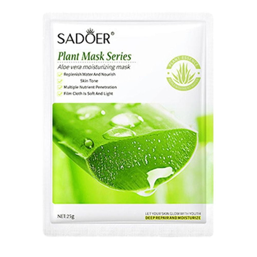 Clerance! Aloe 芦荟 Full English Sadoer Plant Facial Mask Series Facial ...