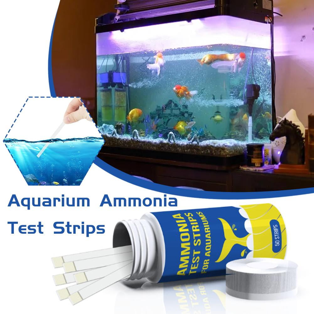 Clerance! Aquarium Fish Tank Aquaculture Ammonia Nitrogen Test Paper ...