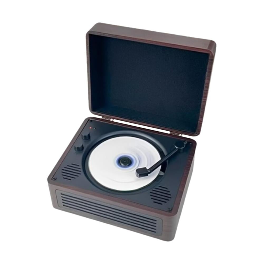 Clerance! Brown Cross-Border Retro Cd Album Player Machine Bluetooth ...