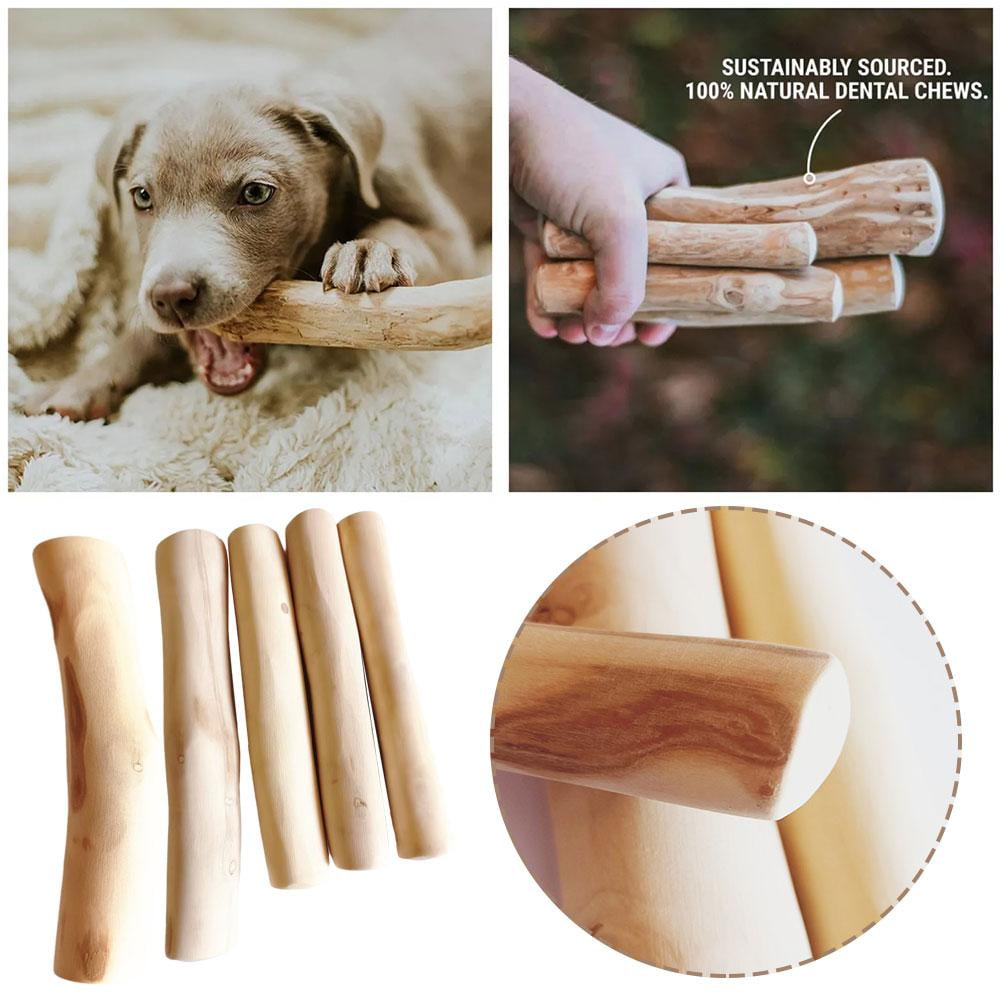 Clerance! Coffee Wood Dog Chew Vegan Natural Bone StickDental Treat ...