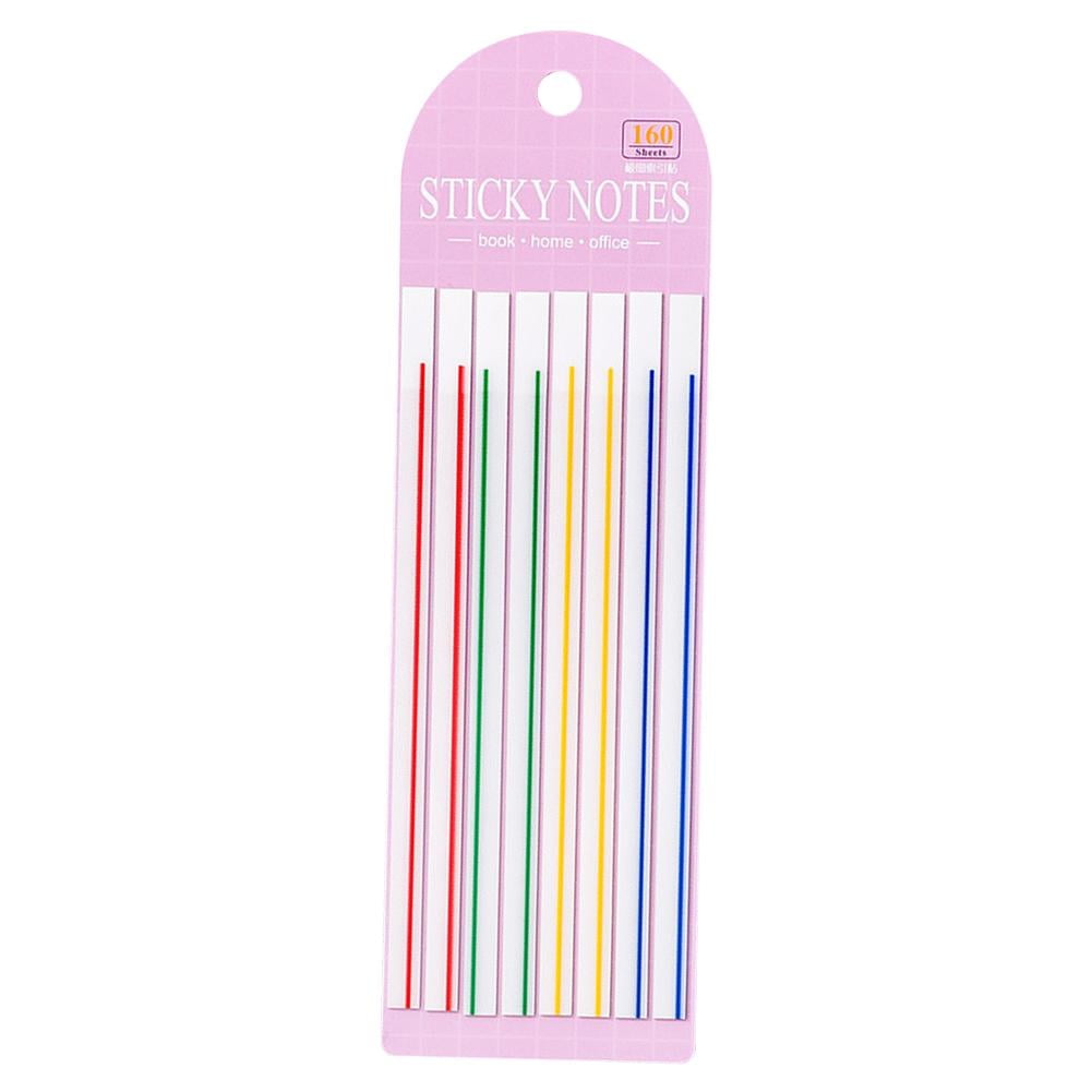 Clerance! Color Pet Ultra-Thin Strips Of Sticky Notes For Students ...