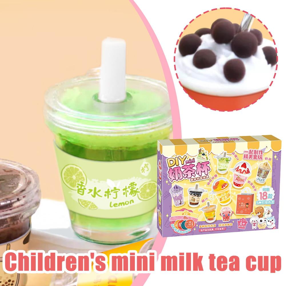 Clerance! DIY Pinch Mini Milk Tea Cup Creative Cream Gel Handmade ...