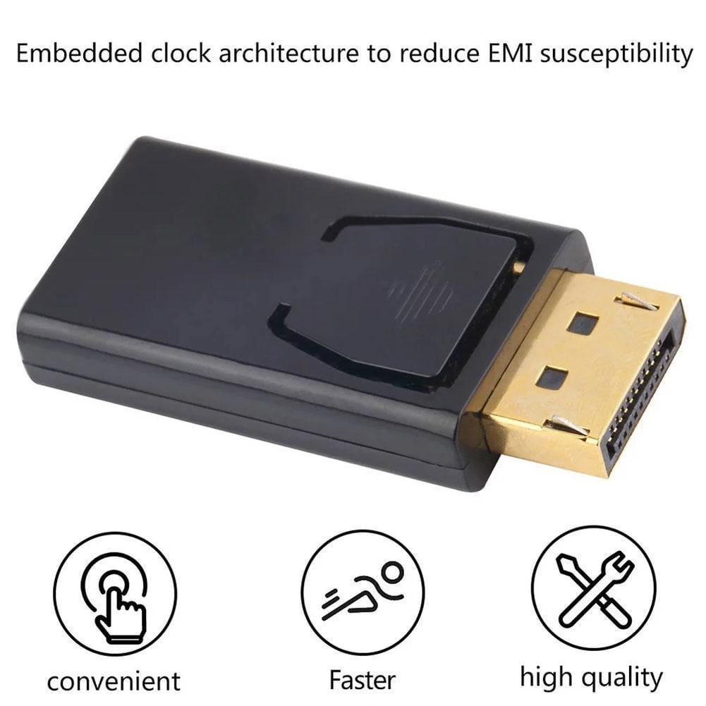 Clerance! Display Port to HDMIcompatible Male Female AdapterConverter ...