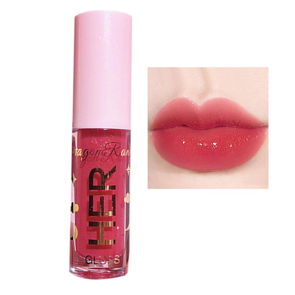 Clerance! Dr76 No. 4 Ryukou Mirror Water Lips Glaze Mouth Red Schoolgirl Lips Honey Moisture ...