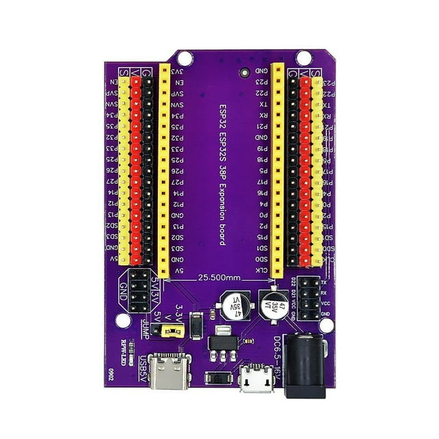 Clerance Esp32s 38pin Purple Boardesp32s 38pin Development Board Expansion Versionesp32