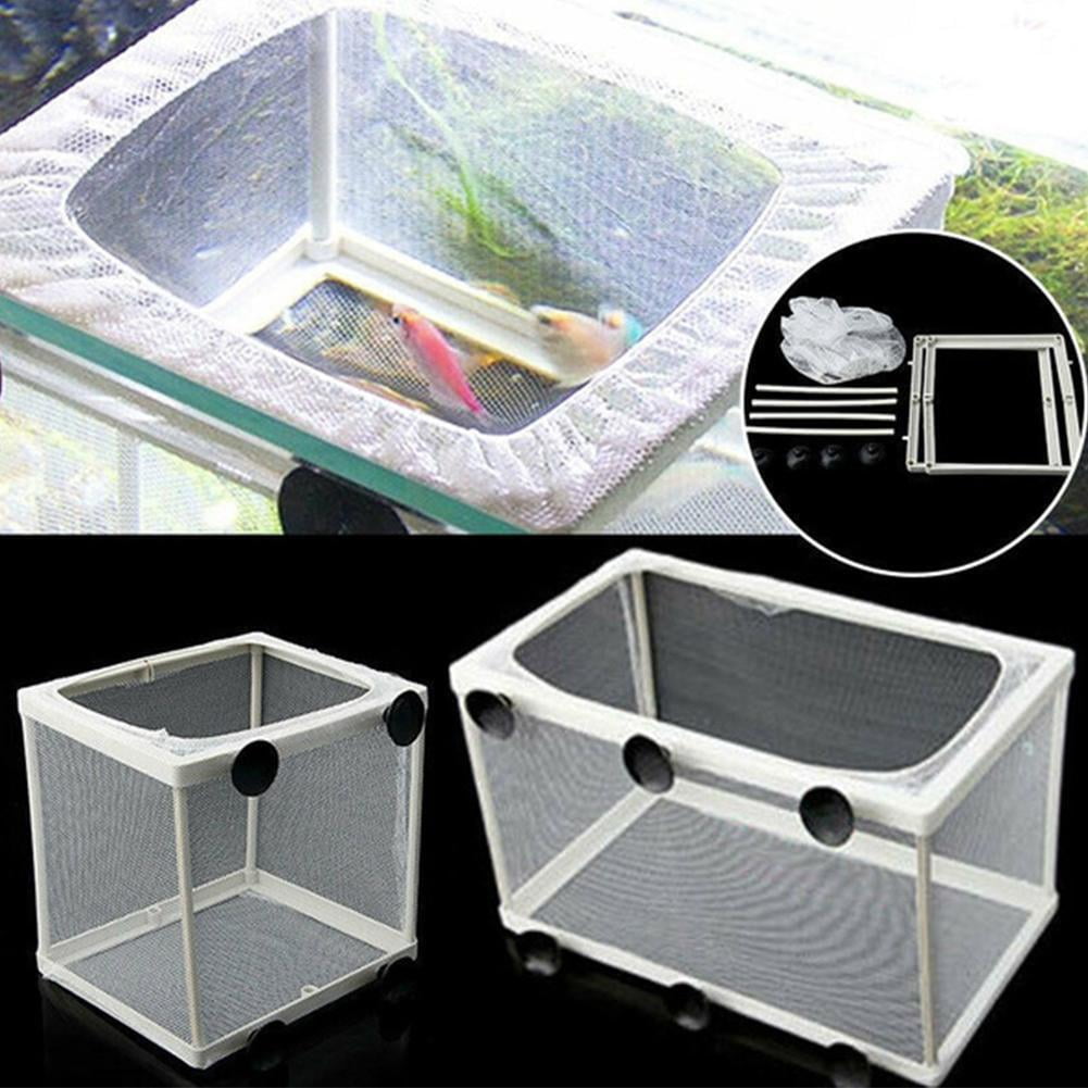 Clerance! Fish Tank Breeder Net Large Fish BreederIsolation BoxPlast ...