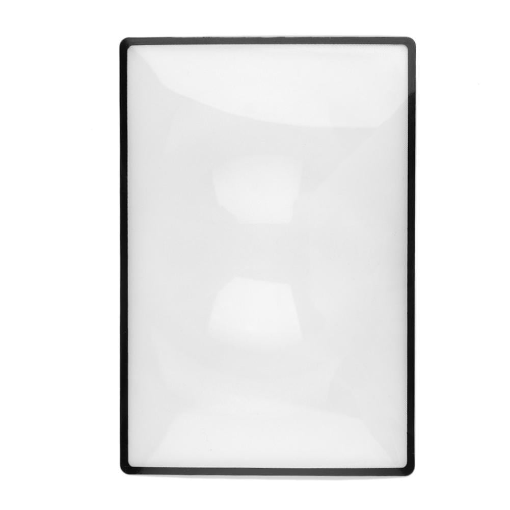 HPDL Flat PVC Magnifier Sheet Book Page Magnifying Reading Sell Glass ...