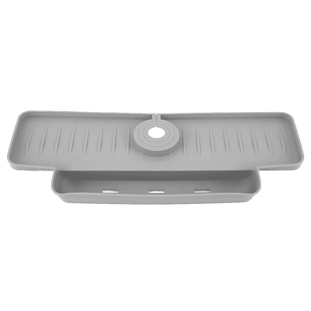 Clerance! Gray Faucet Drain Pad Bathroom Sink Wash Basin Foldable ...