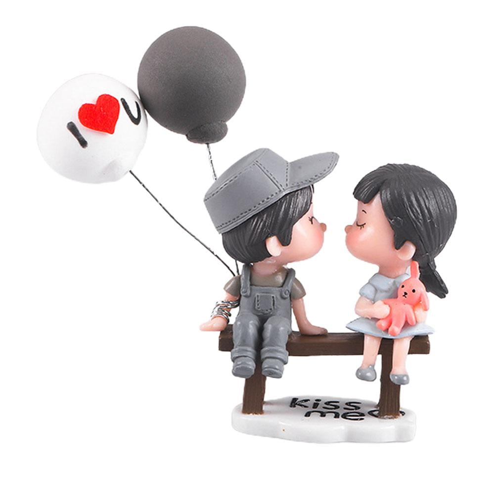 Clerance! Gray Stool + Love Balloon + Kiss Car Dashboard Ornaments, Car ...