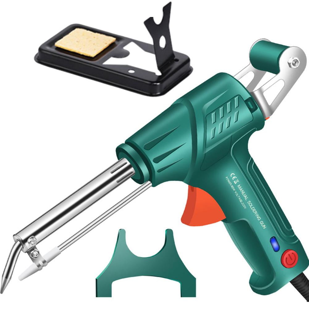 Clerance! Green 3-Piece Set High-Quality Manual Tin Feeding Solder Gun ...