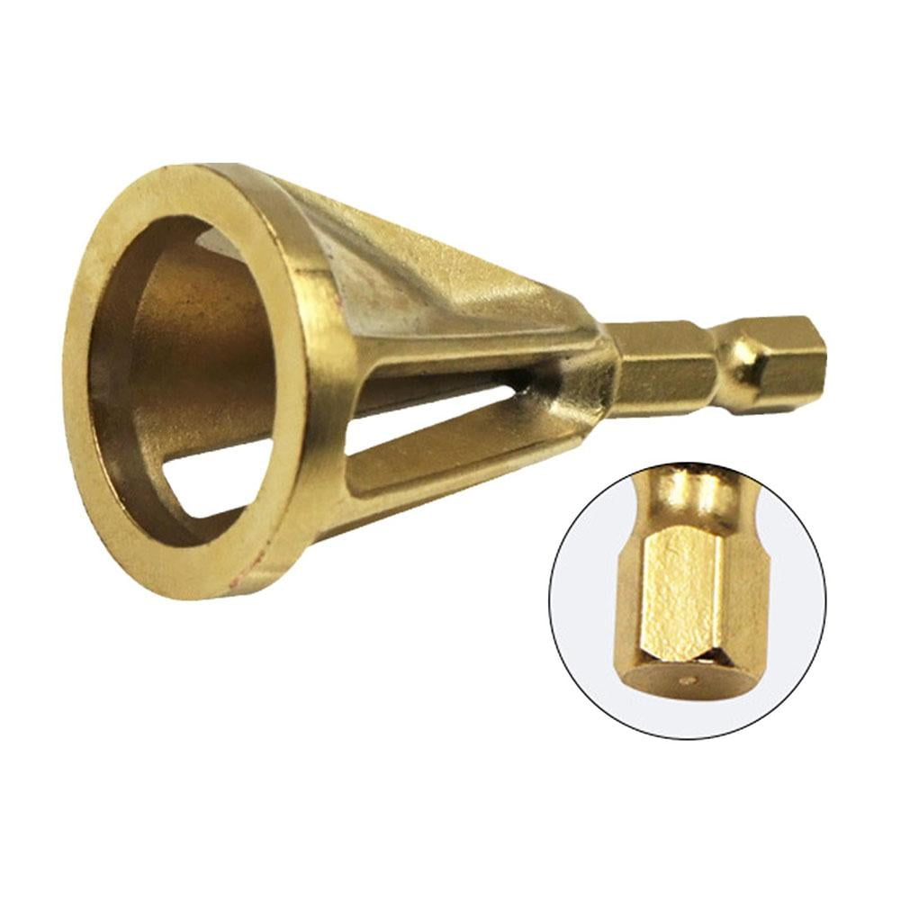 Clerance! Hexagonal Handle Gold New External Chamfer High Speed Steel ...