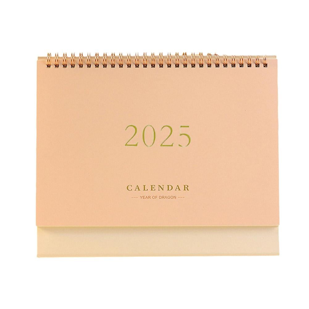 Clerance! Large-Pink 2025 Desk Calendar Planner Simple Small Fresh ...