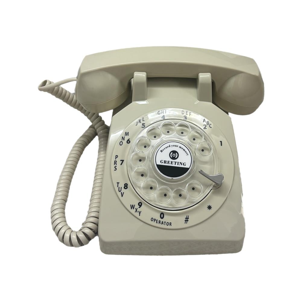 Clerance! Light Yellow Wedding Simulation Retro Telephone Answering ...